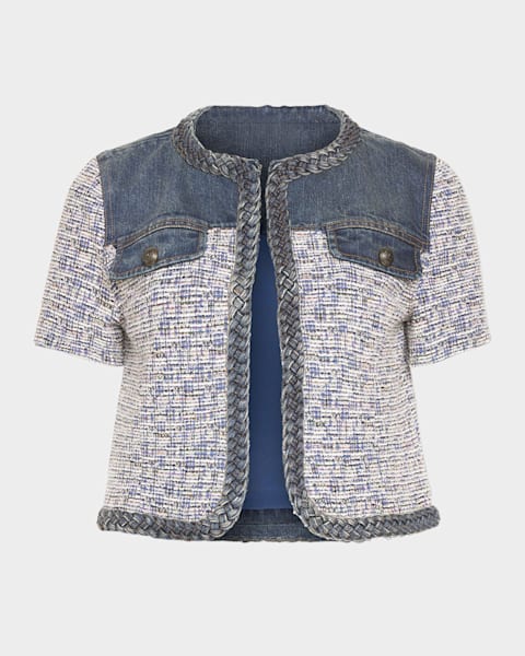 Ramy Brook Marsha Tweed Blazer | Neiman Marcus