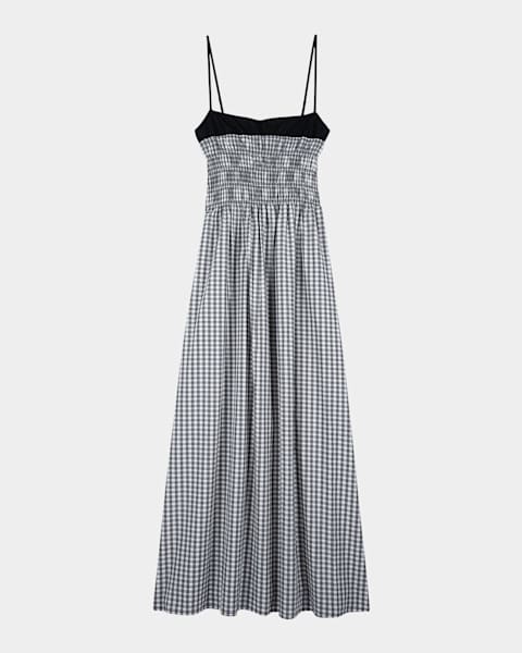 Altuzarra Aerial Tiered Rib Cape Maxi Dress | Neiman Marcus