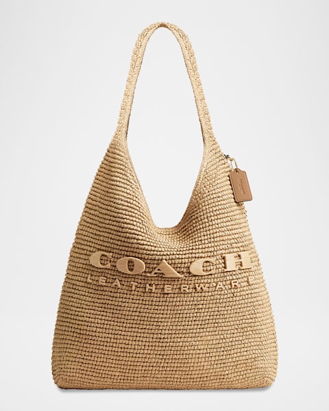 Coach Idol Luxe Leather Shoulder Bag | Neiman Marcus
