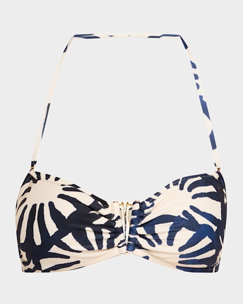 Seafolly Halter Bandeau Bikini Top | Neiman Marcus