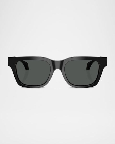 Versace Men's Rimless Metal Aviator Sunglasses | Neiman Marcus