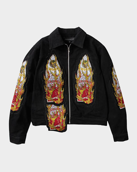 WHO DECIDES WAR Men's Eternity Leather Jacket | Neiman Marcus