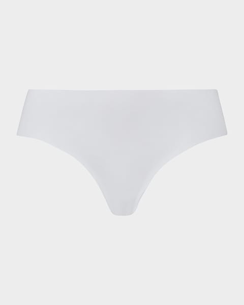 Hanro Invisible Cotton Thong Underwear | Neiman Marcus