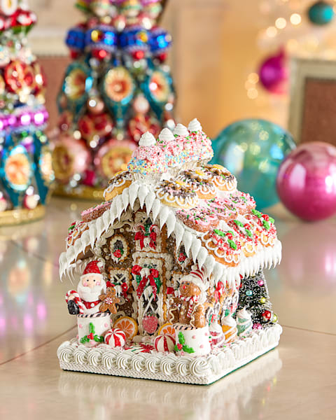 Sweet Savannah Small Gingerbread House | Neiman Marcus
