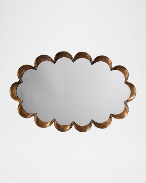 Interlude Home Andover 36" Round Mirror | Neiman Marcus