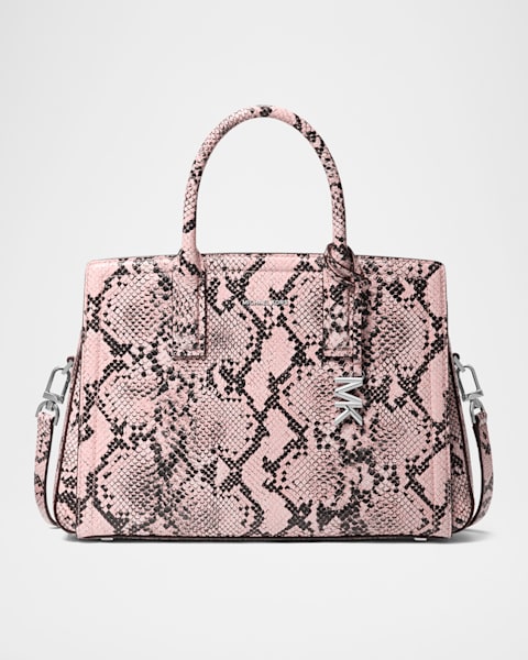 MICHAEL Michael Kors Ruthie Large Monogram Satchel Bag | Neiman Marcus