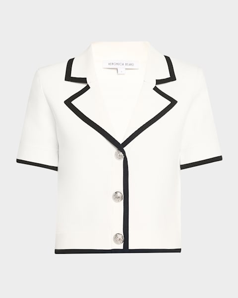 Veronica Beard Sariyah Knit Jacket | Neiman Marcus