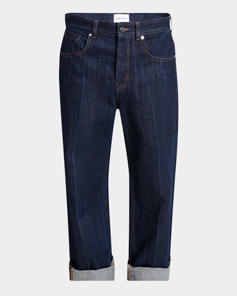 Givenchy Men's 5-Pocket Straight-Leg Denim Jeans | Neiman Marcus
