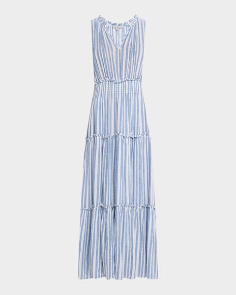 Retrofete Adele Ruched Strapless Maxi Dress | Neiman Marcus