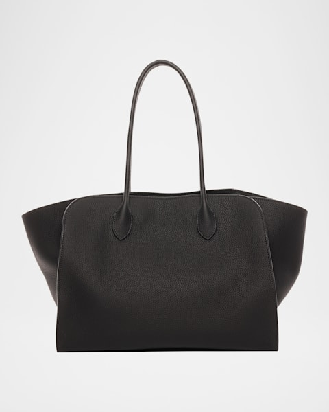 THE ROW Marlo 12 Tote Bag in Saddle Leather | Neiman Marcus