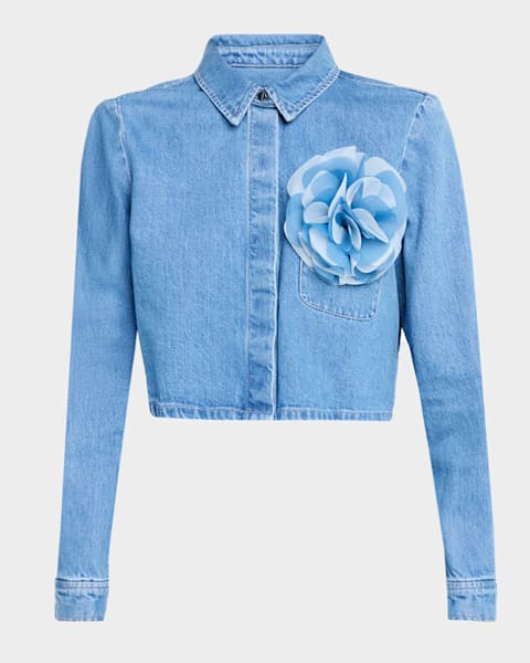Polo Ralph Lauren Denim Western Shirt | Neiman Marcus