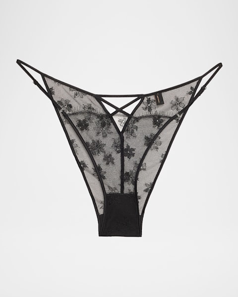 Natori Flora Lace Hipster Briefs | Neiman Marcus