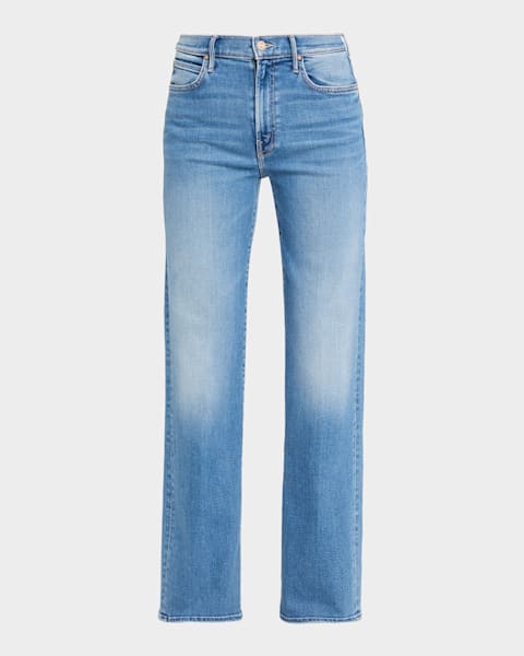 MOTHER The Mid-Rise Rambler Zip Ankle Jeans | Neiman Marcus