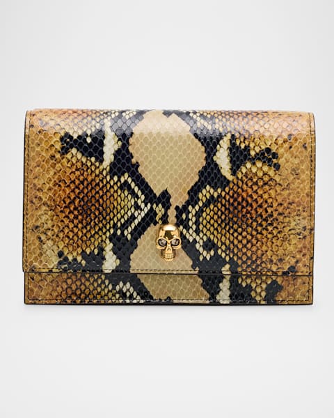 Bottega Veneta Solstice Small Python Shoulder Bag | Neiman Marcus