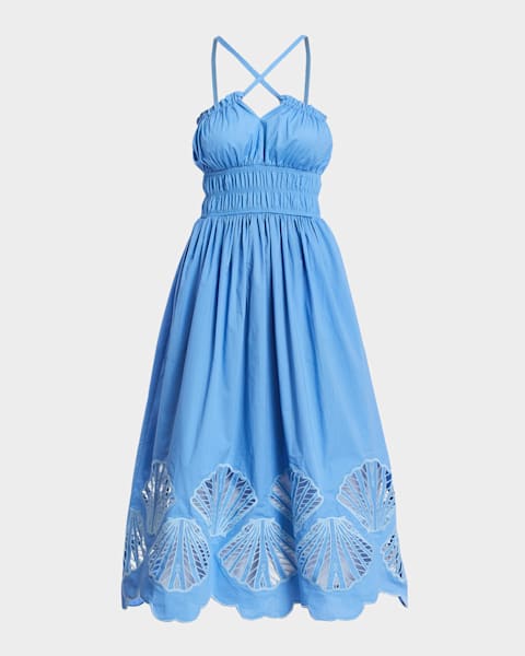 ALEMAIS Sea Mini Dress | Neiman Marcus