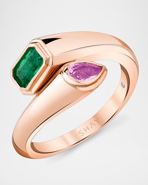 Jenna Blake Palm Pink Sapphire Ring | Neiman Marcus