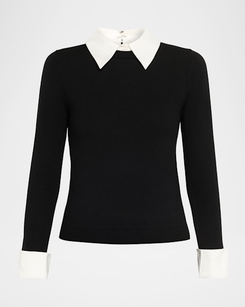 alyssa collared jumper