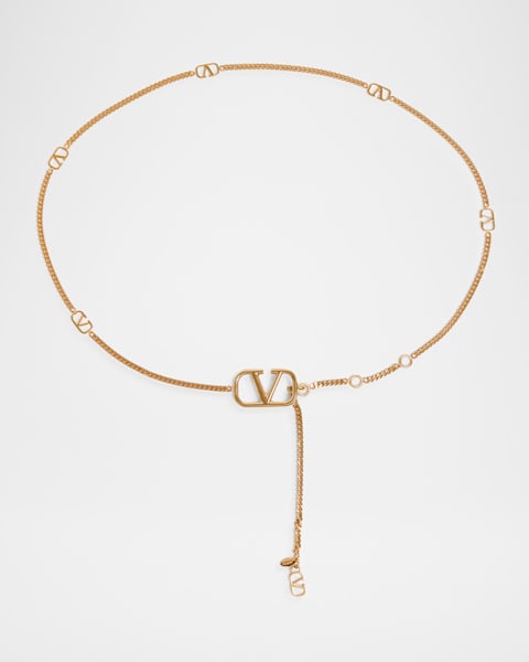 Michael Kors Swag Chain Leather Belt | Neiman Marcus
