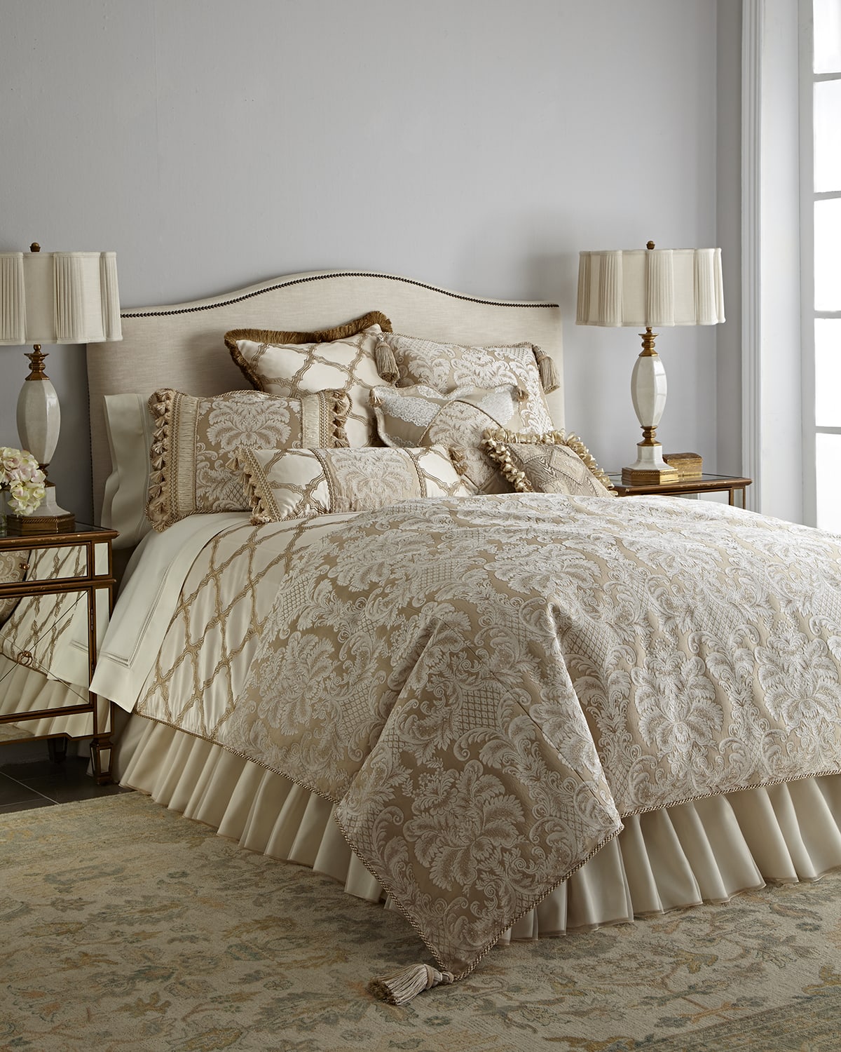 Image Matouk Two Standard 350 Thread Count Pillowcases