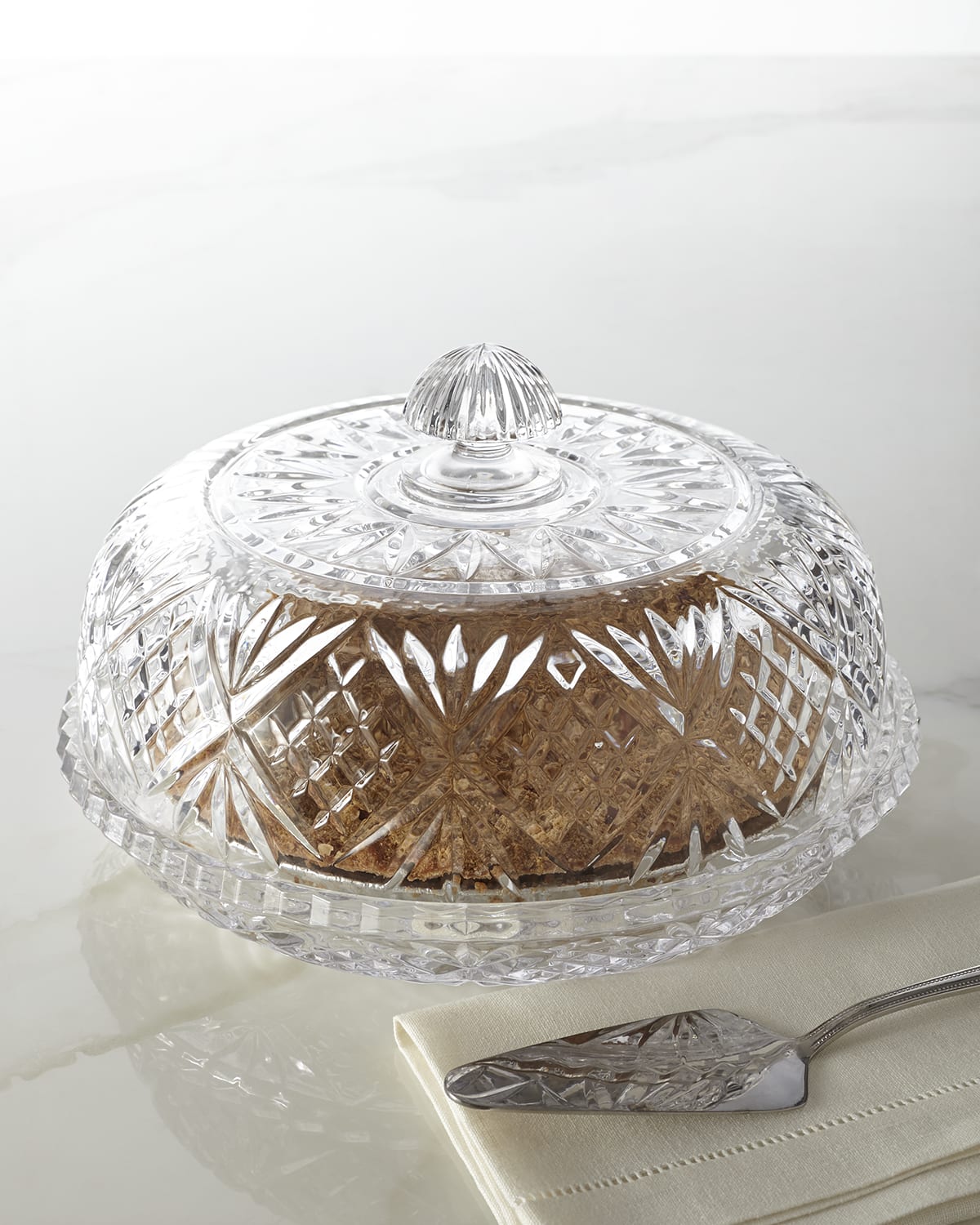 Waterford Crystal Lismore Pie Server | Neiman Marcus