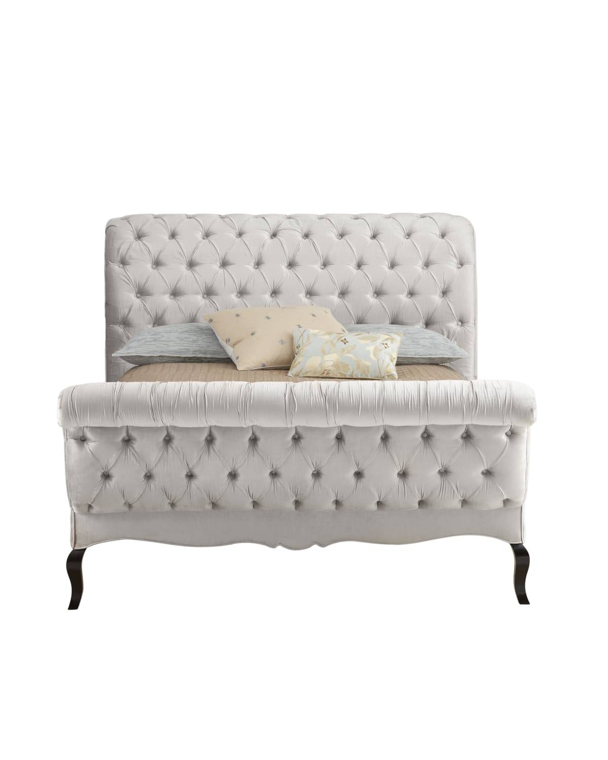 Haute House Duncan Fife Blush Tufted Queen Bed | Neiman Marcus