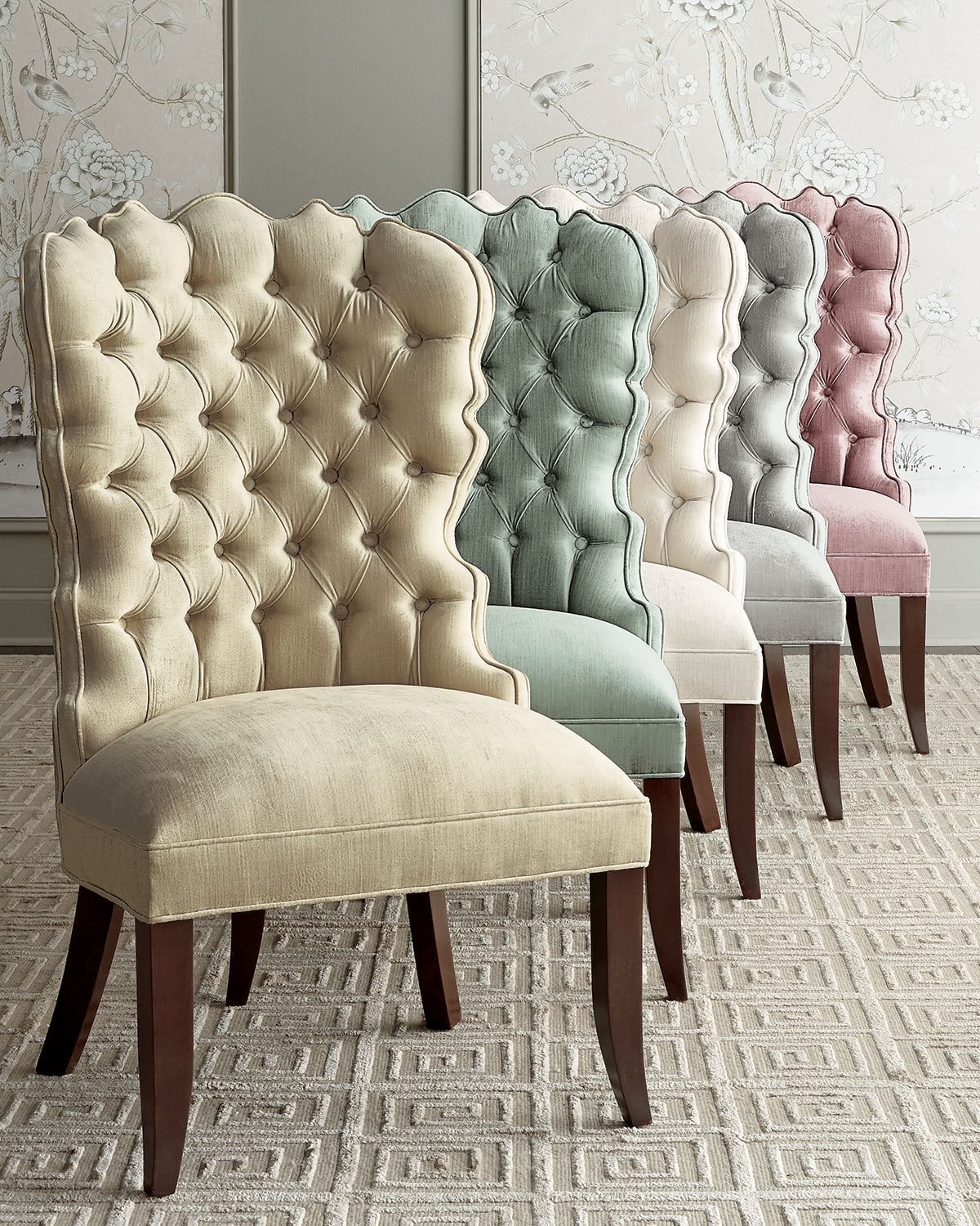 Haute House Ariana Tufted Chair | Neiman Marcus