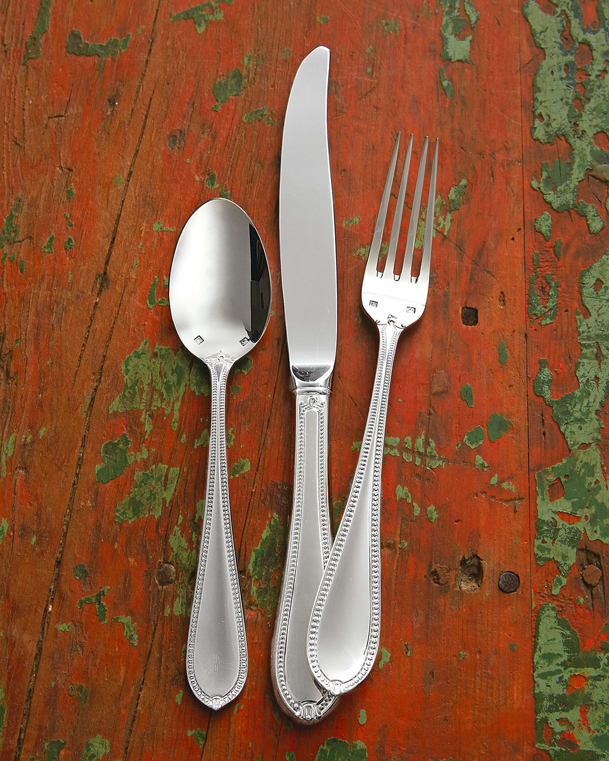 Gorham 46-Piece Chantilly Sterling Silver Flatware Service | Neiman Marcus