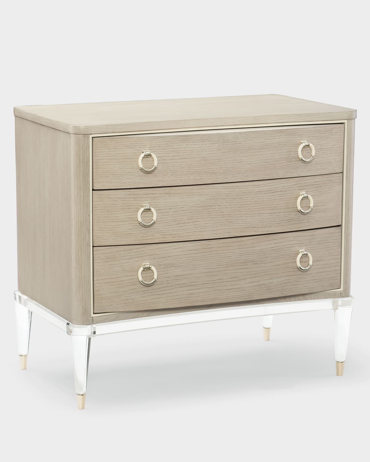 Peninsula Home Collection Cicley Carved 3-Drawer Chest | Neiman Marcus