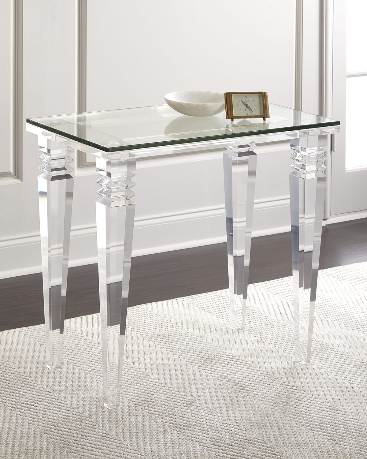 Interlude Home Christelle Acrylic Console Table | Neiman Marcus