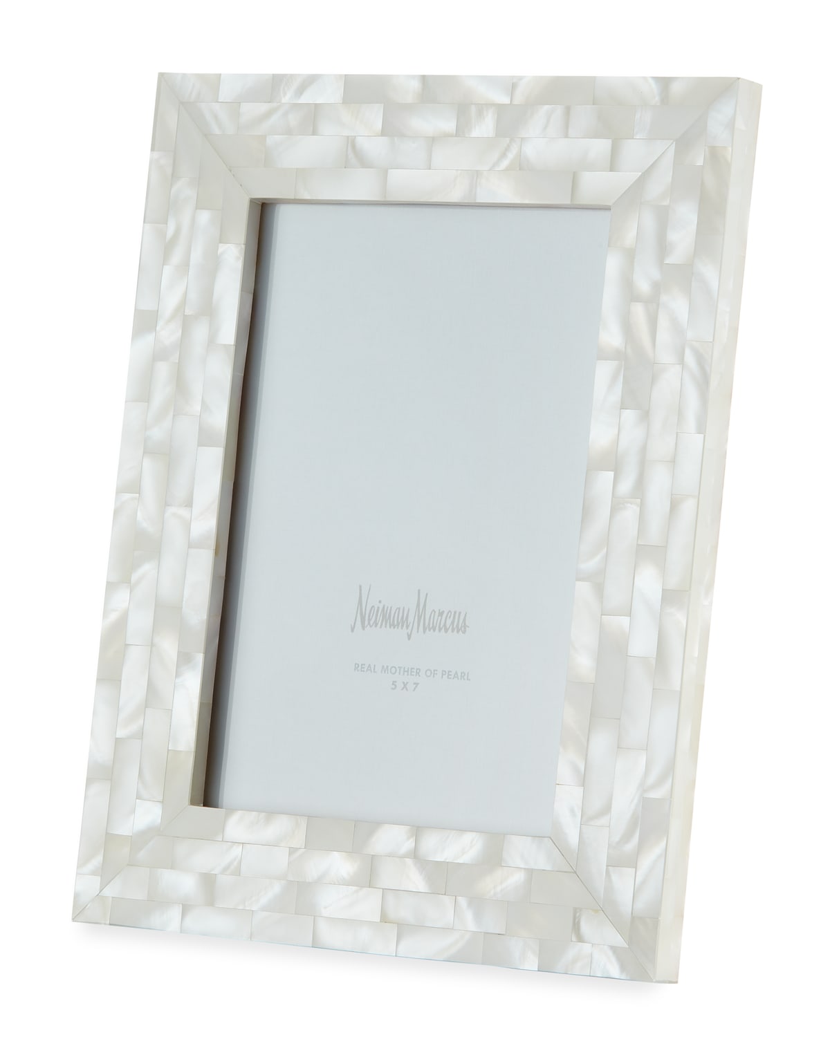 The Jws Collections Mother-of-Pearl Picture Frame, White, 4" x 6 ...
