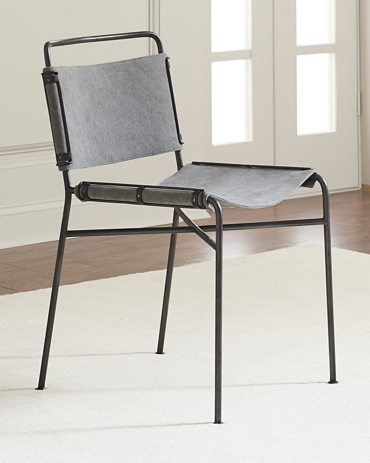 Four Hands Cramer Velvet Dining Side Chair | Neiman Marcus