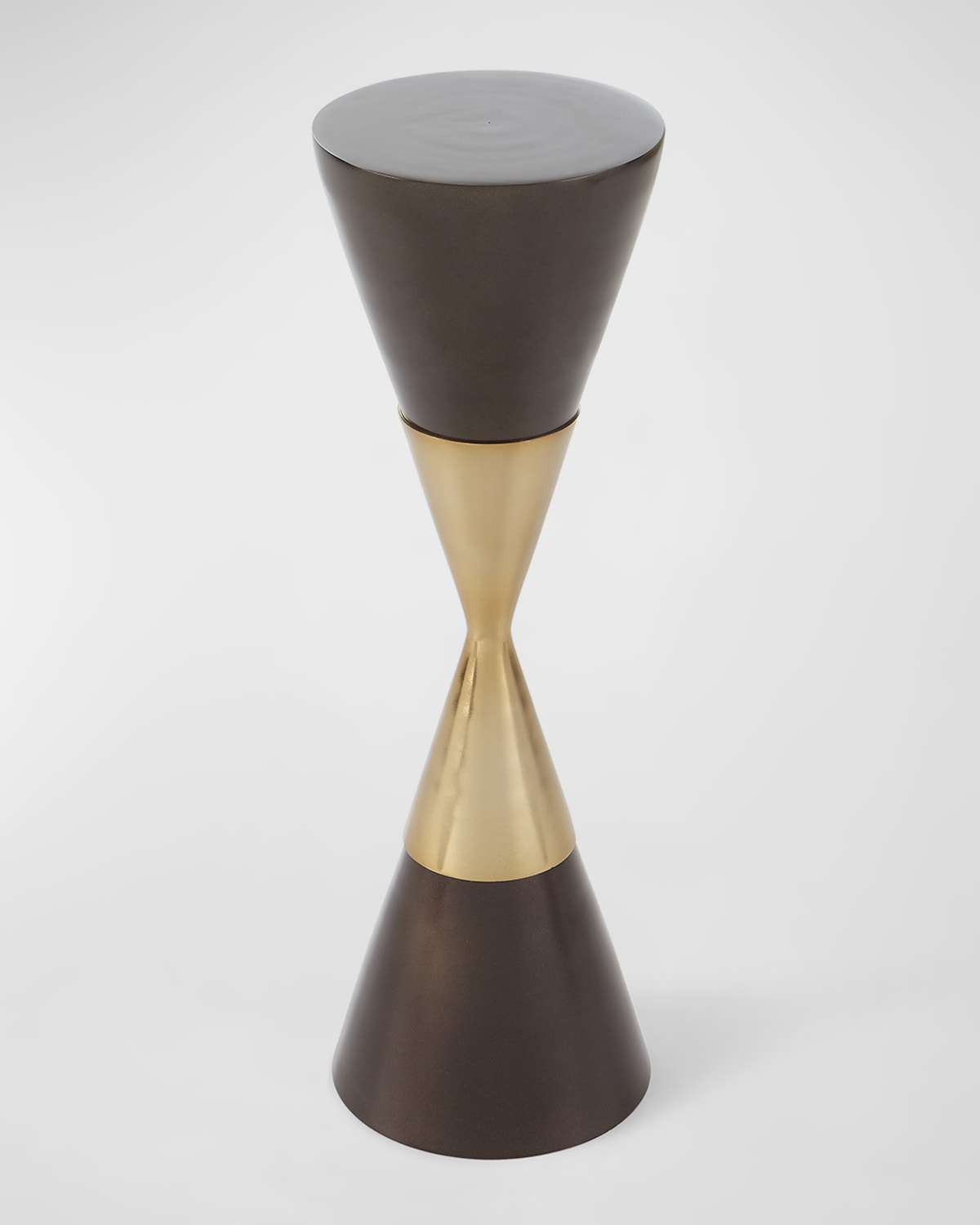 John-Richard Collection Zeke Marble Martini Side Table | Neiman Marcus