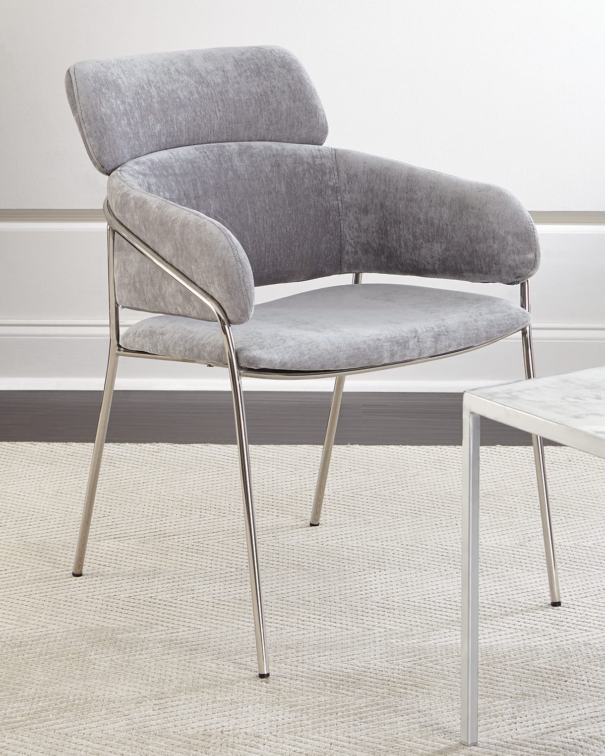 Interlude Home Tristan Acrylic Klismos Chair | Neiman Marcus