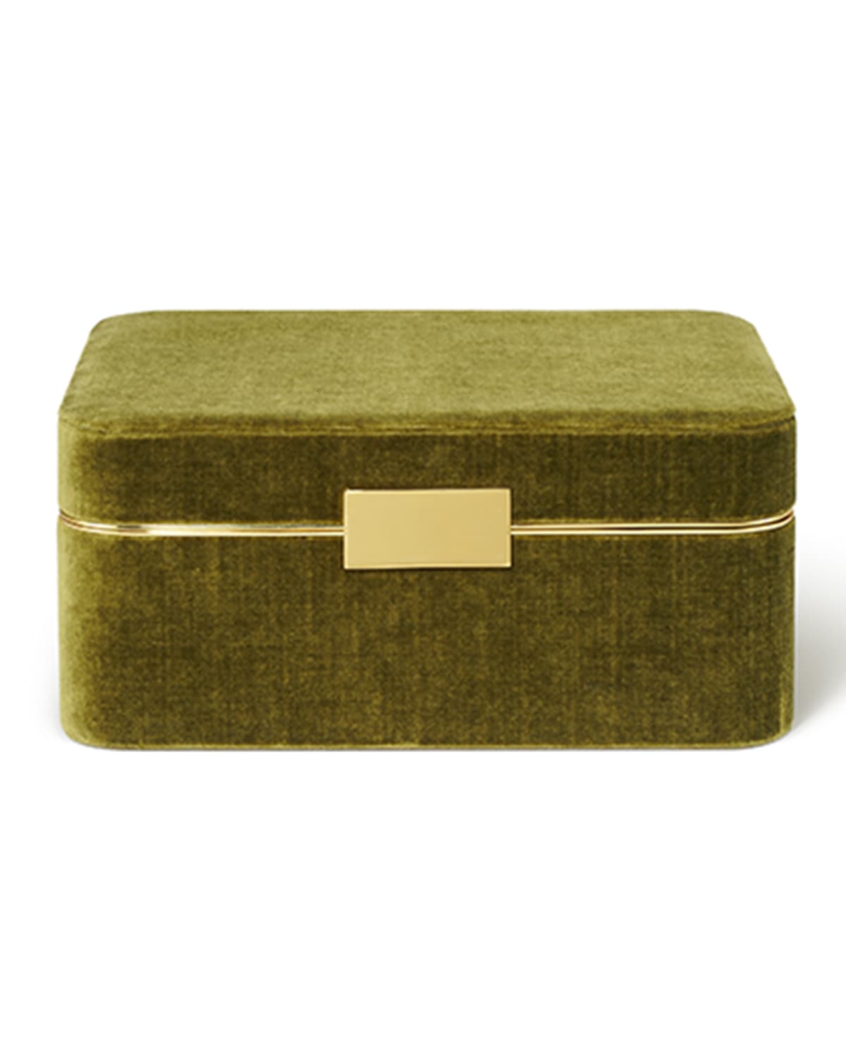 AERIN Beauvais Velvet Jewelry Box | Neiman Marcus