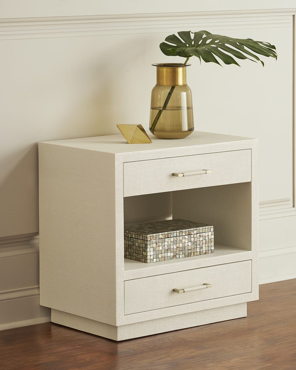 Interlude Home Taylor Bedside Chest | Neiman Marcus