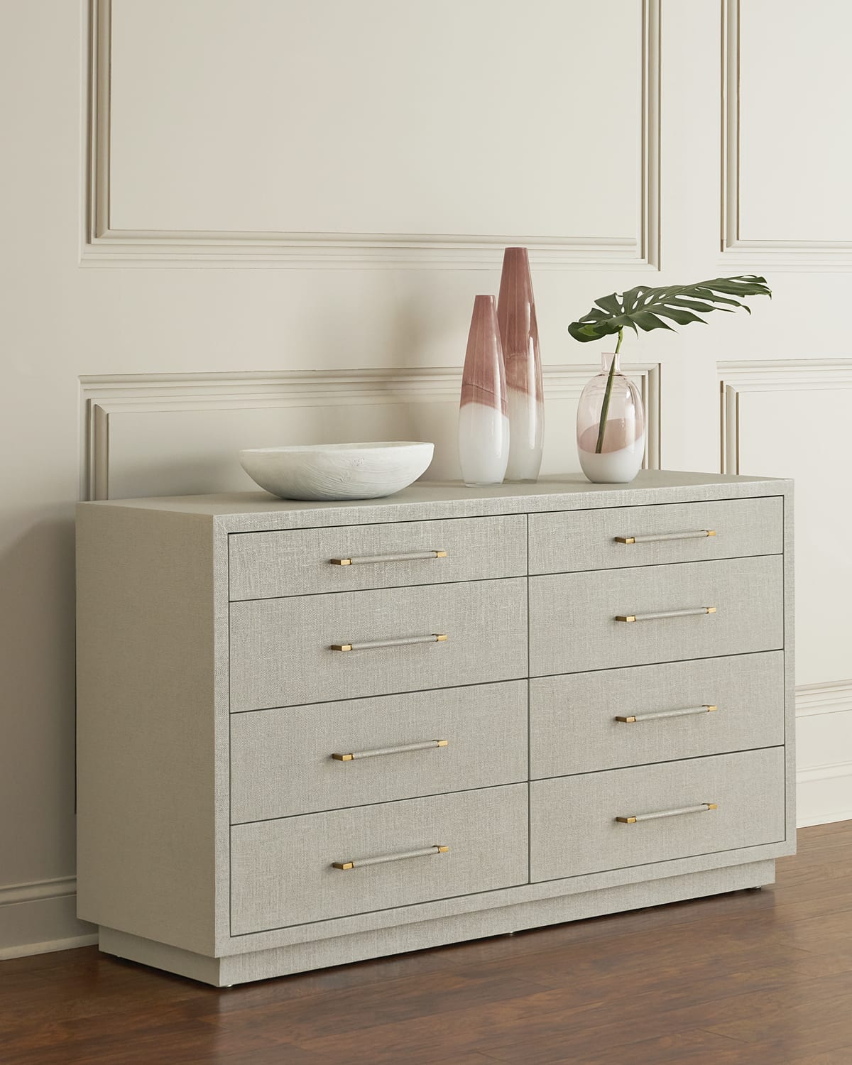 Interlude Home Taylor 8-Drawer Dresser | Neiman Marcus