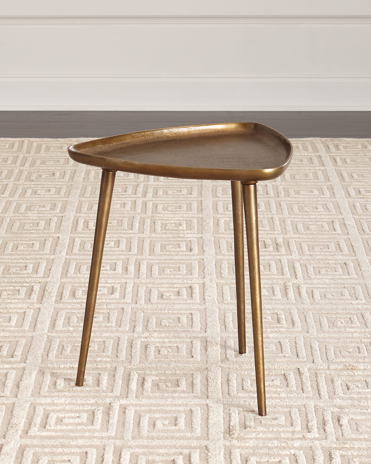 Four Hands Yardley Bronze End Table | Neiman Marcus