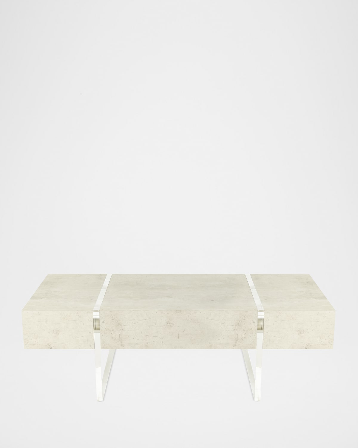 John-Richard Collection Loft Square Coffee Table | Neiman Marcus