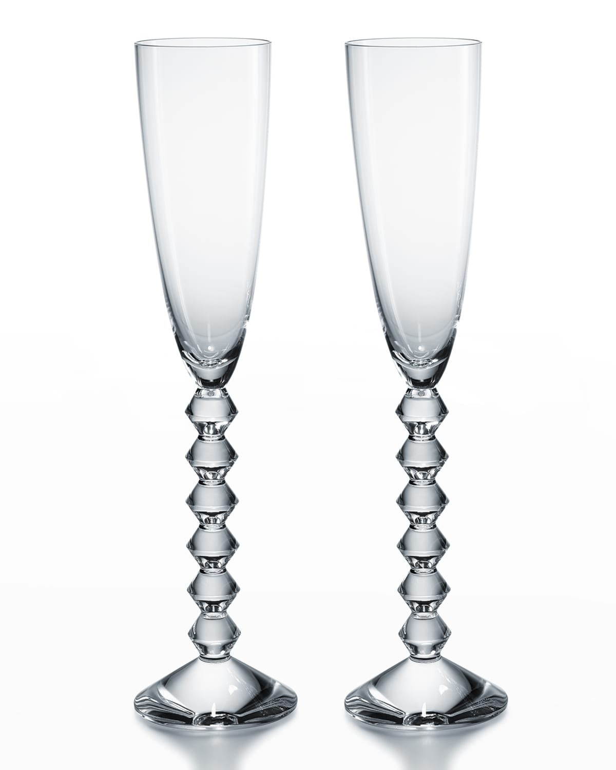 Baccarat Vega Champagne Flutes, Set of 2 | Neiman Marcus
