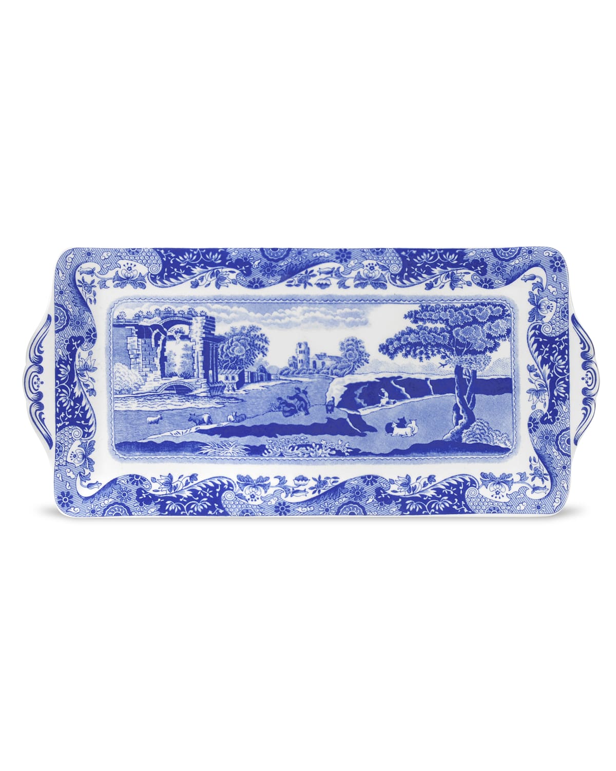 Spode Blue Italian Small Tray, 9" | Neiman Marcus