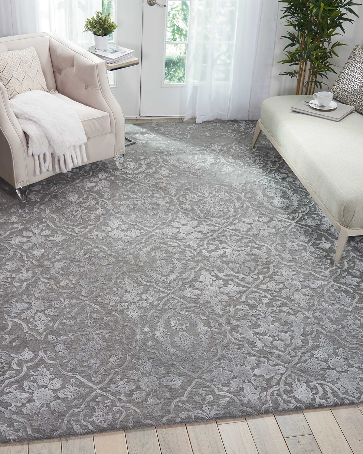 Global Views Arches Hand-Tufted Rug, 6' x 9' | Neiman Marcus