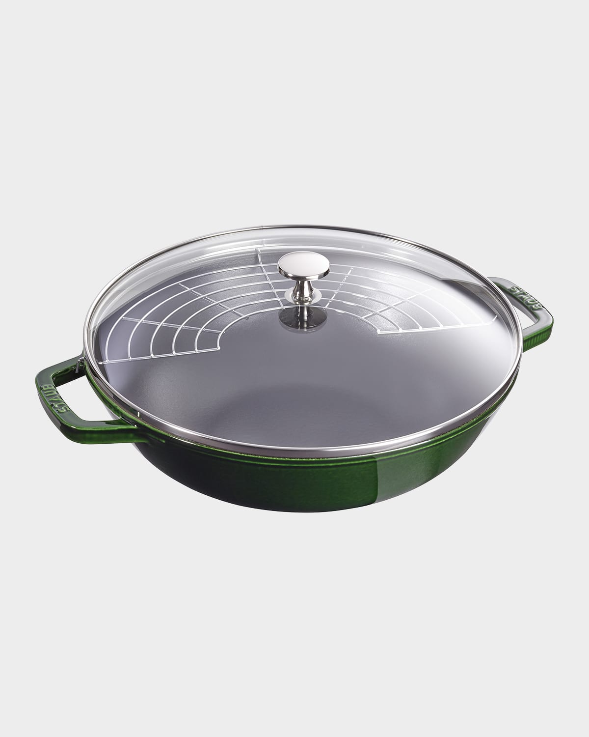 Staub Cast Iron 12-Inch Square Grill Pan | Neiman Marcus Staub Cast Iron 12-Inch Square Grill Pan | Neiman Marcus