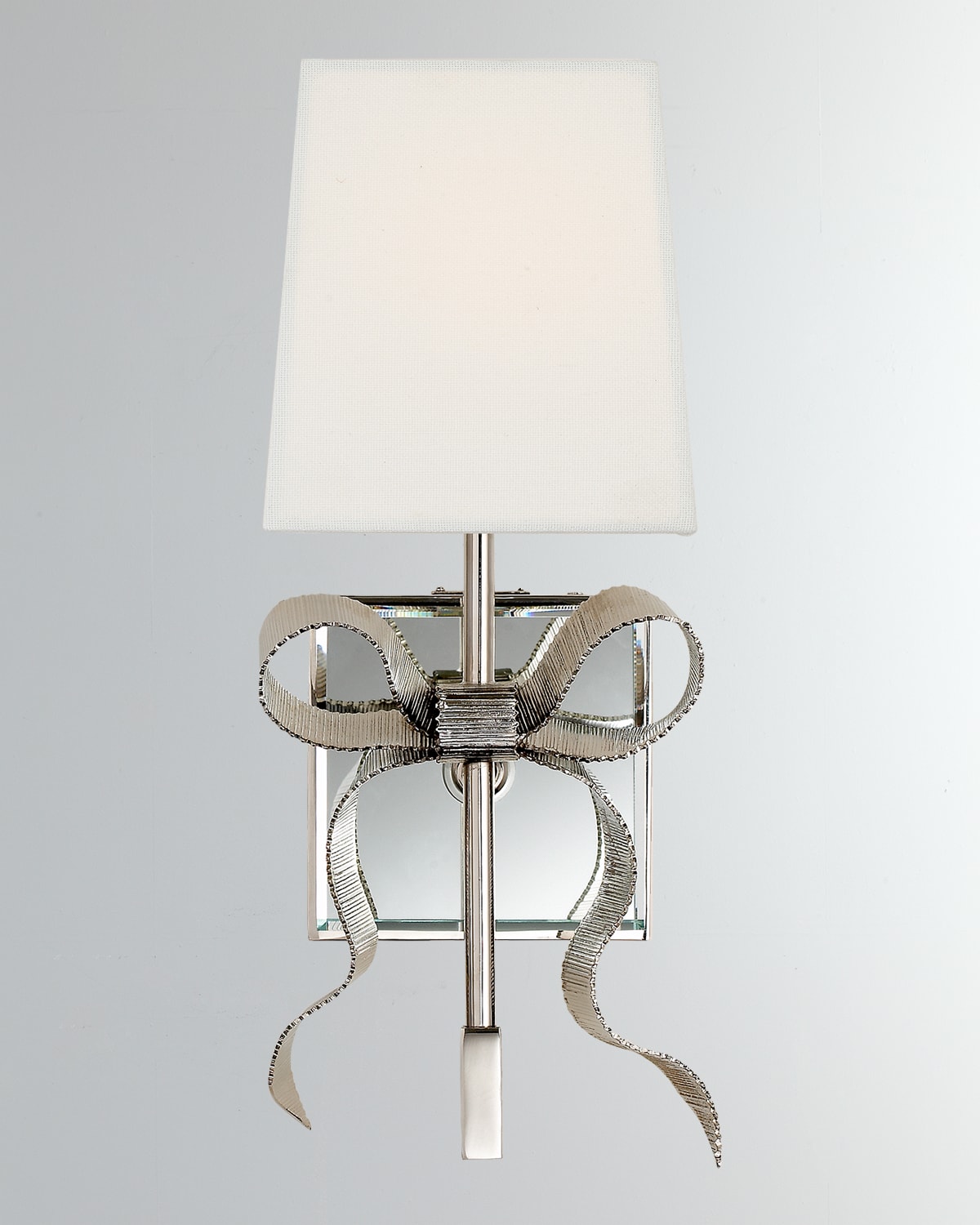 Visual Comfort Signature Small Ellery Grosgrain Bow Sconce | Neiman Marcus