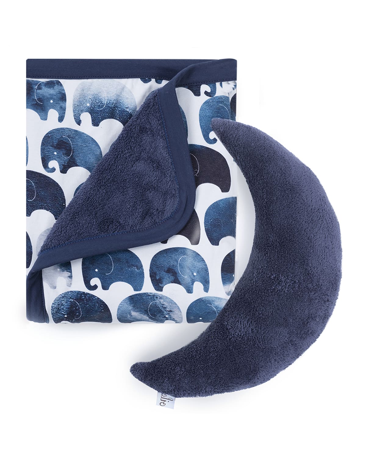 Oilo Studio Elephant Jersey Cuddle Blanket | Neiman Marcus