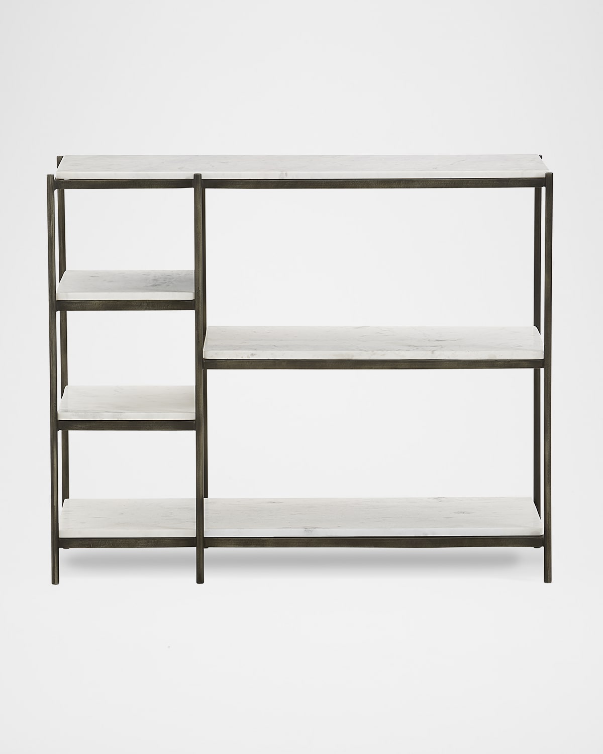 Global Views Hammered Demi Console Table | Neiman Marcus