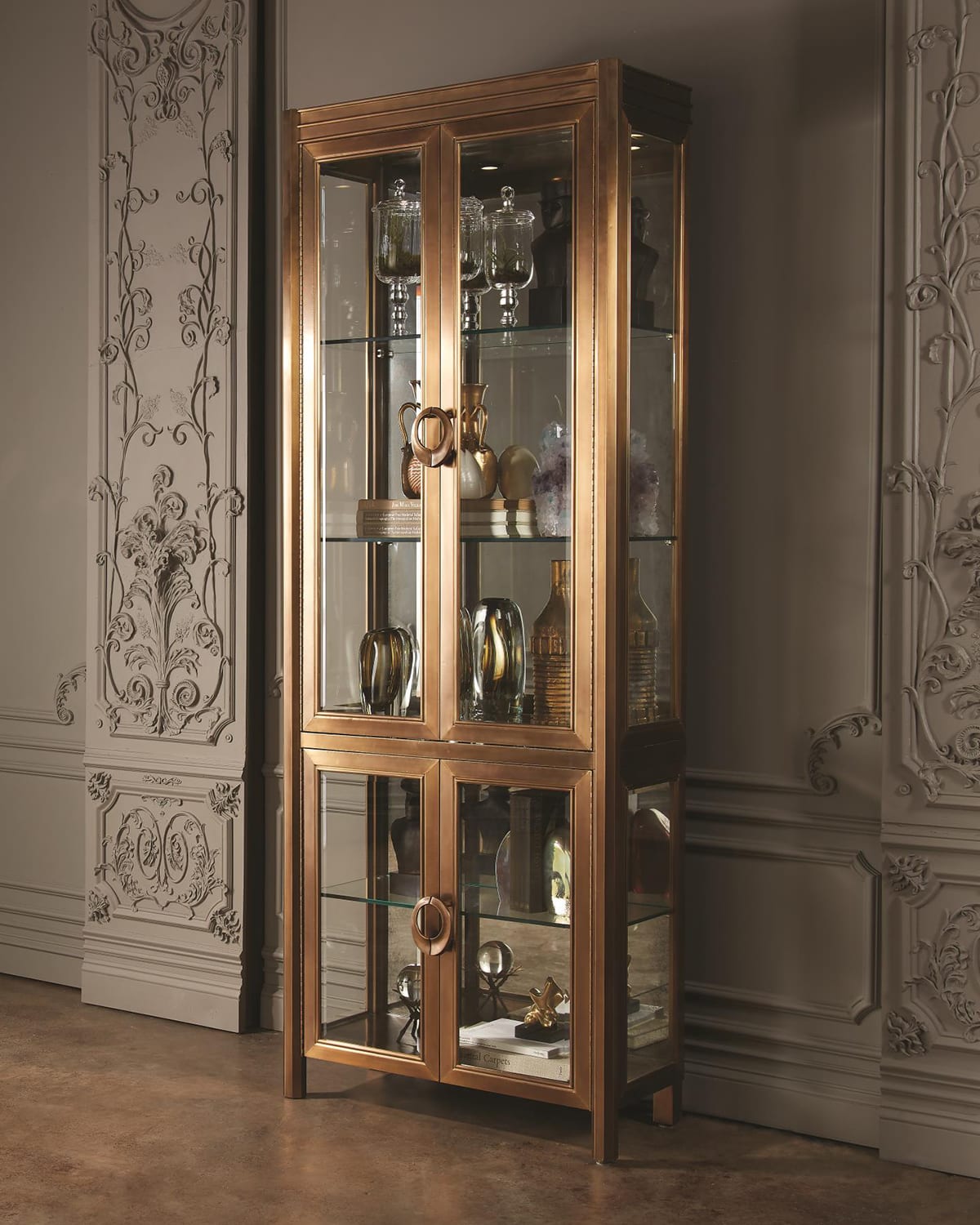 Global Views Apothecary Class Console Cabinet | Neiman Marcus