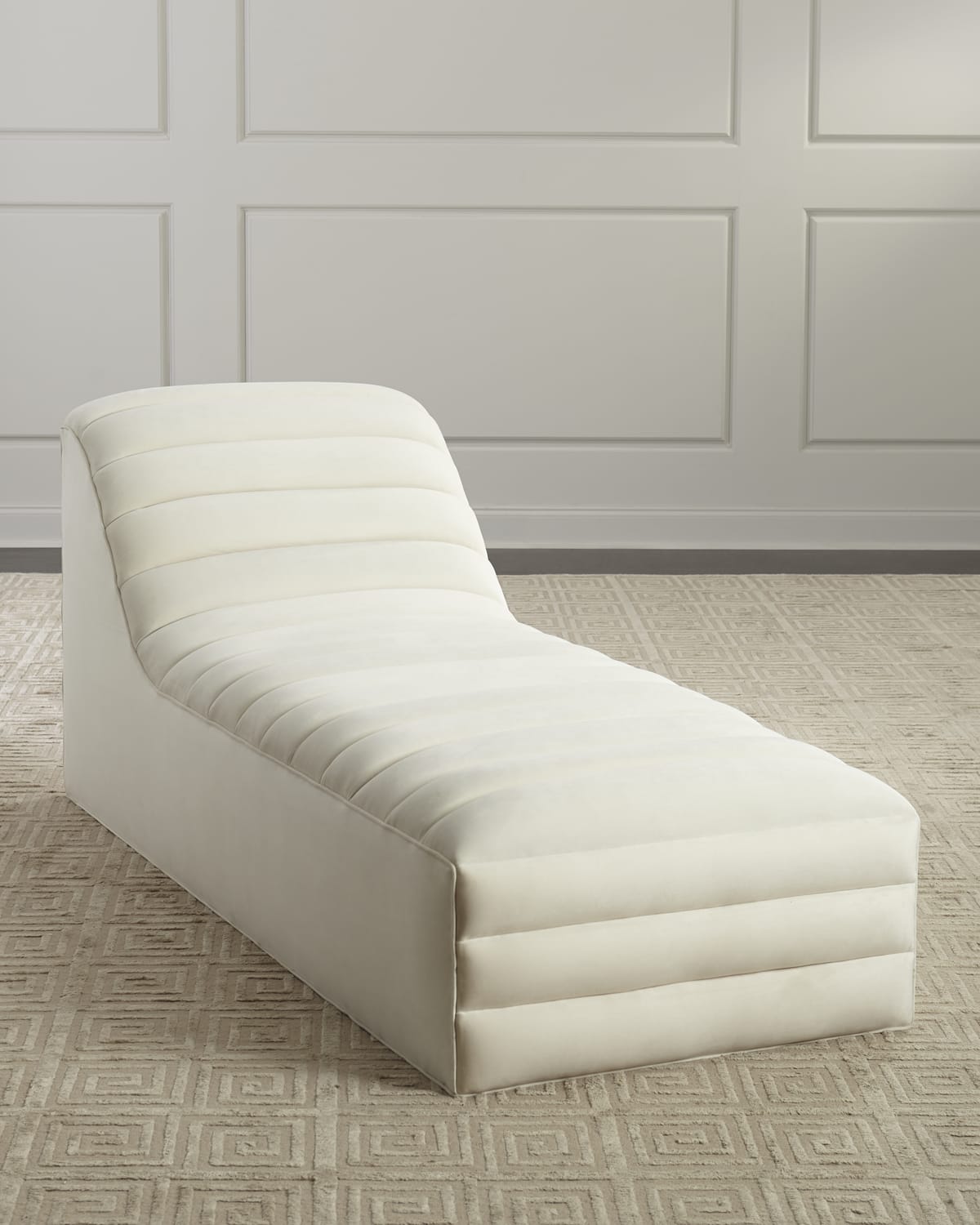 Haute House Julia Tufted Chaise | Neiman Marcus