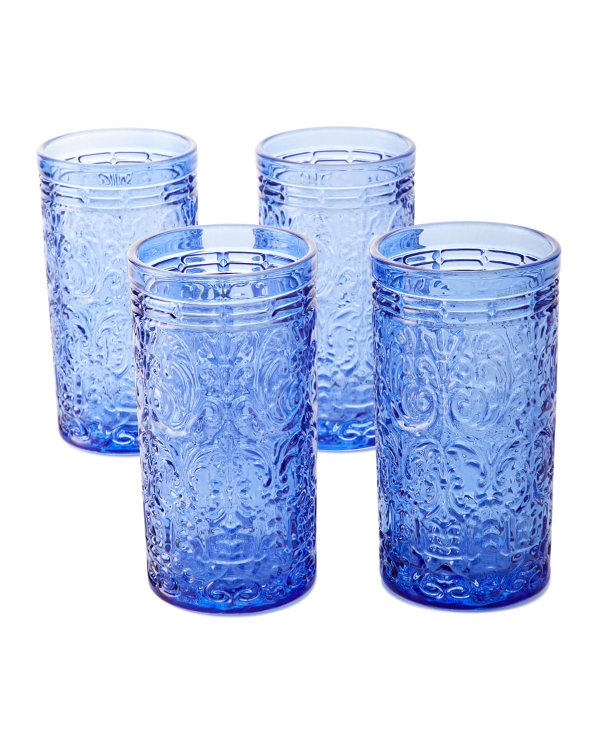 Godinger Lumina Blue Highball Glasses, Set of 4 | Neiman Marcus