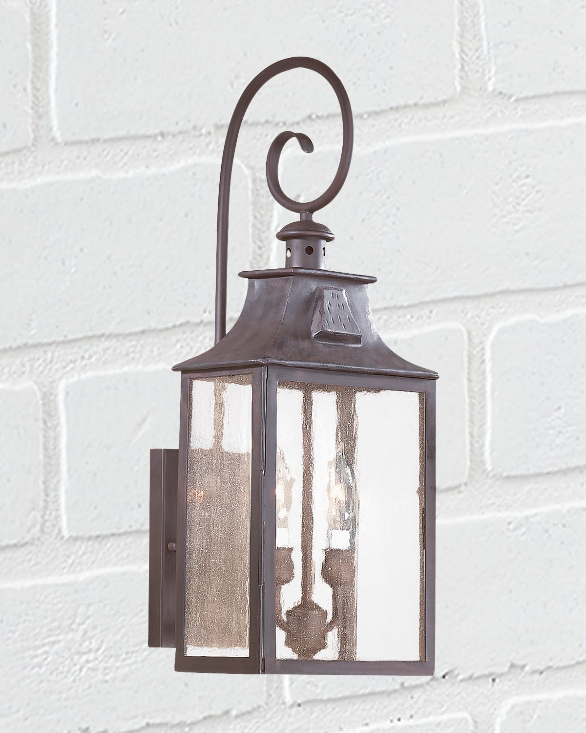 Troy Lighting Large Hanging Newton Sconce | Neiman Marcus