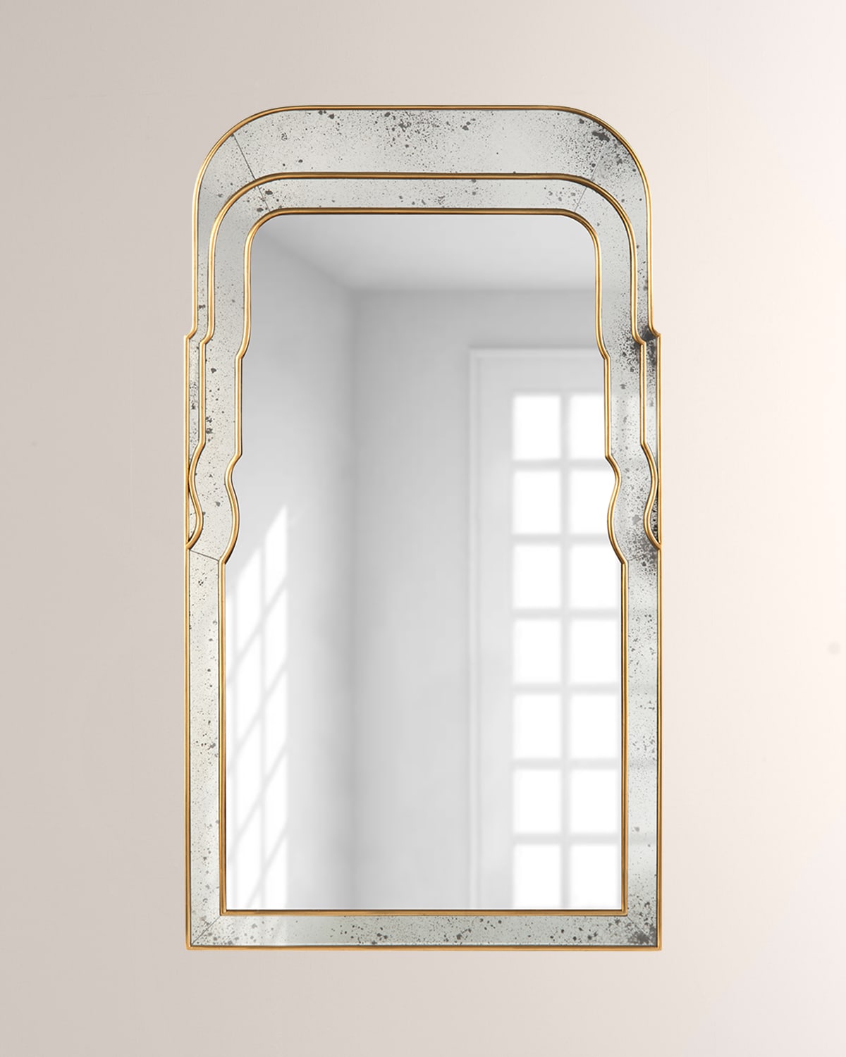 John-Richard Collection Symmetry Mirror | Neiman Marcus